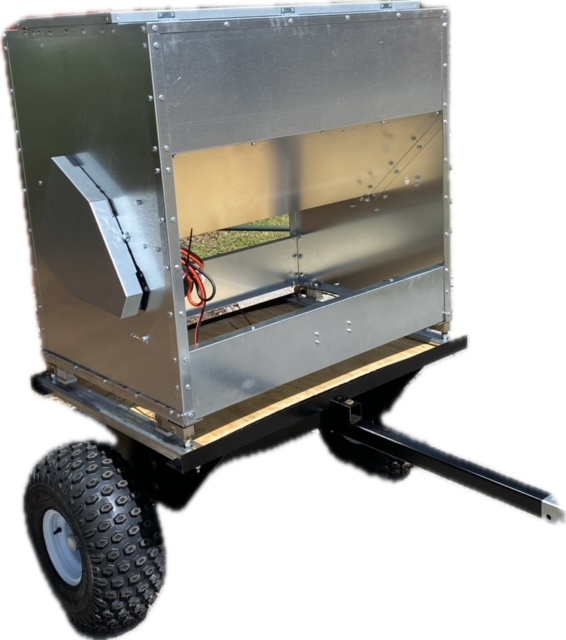 600 LB Grain/Cube Auger Feeder - Stull Feeders - Stull Feeders